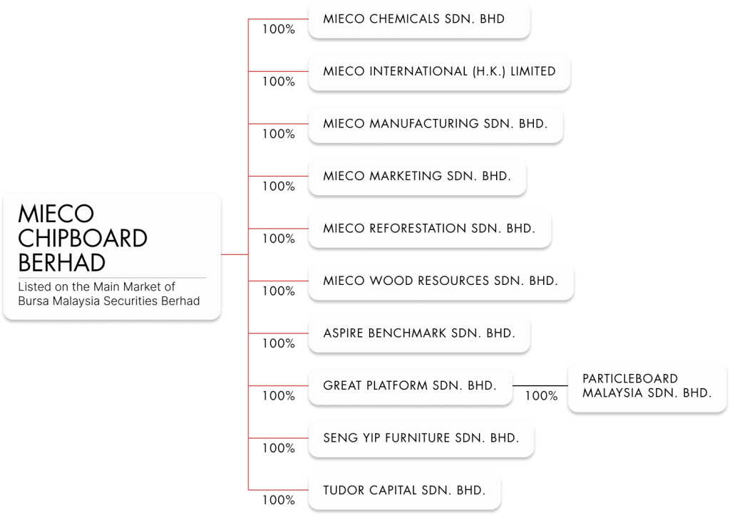Corporate structure – Mieco
