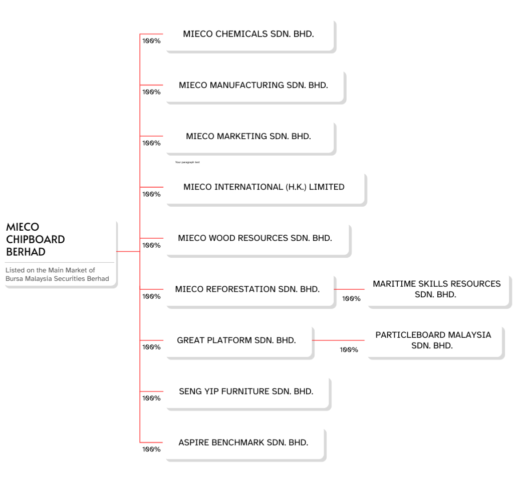 Corporate structure - Mieco